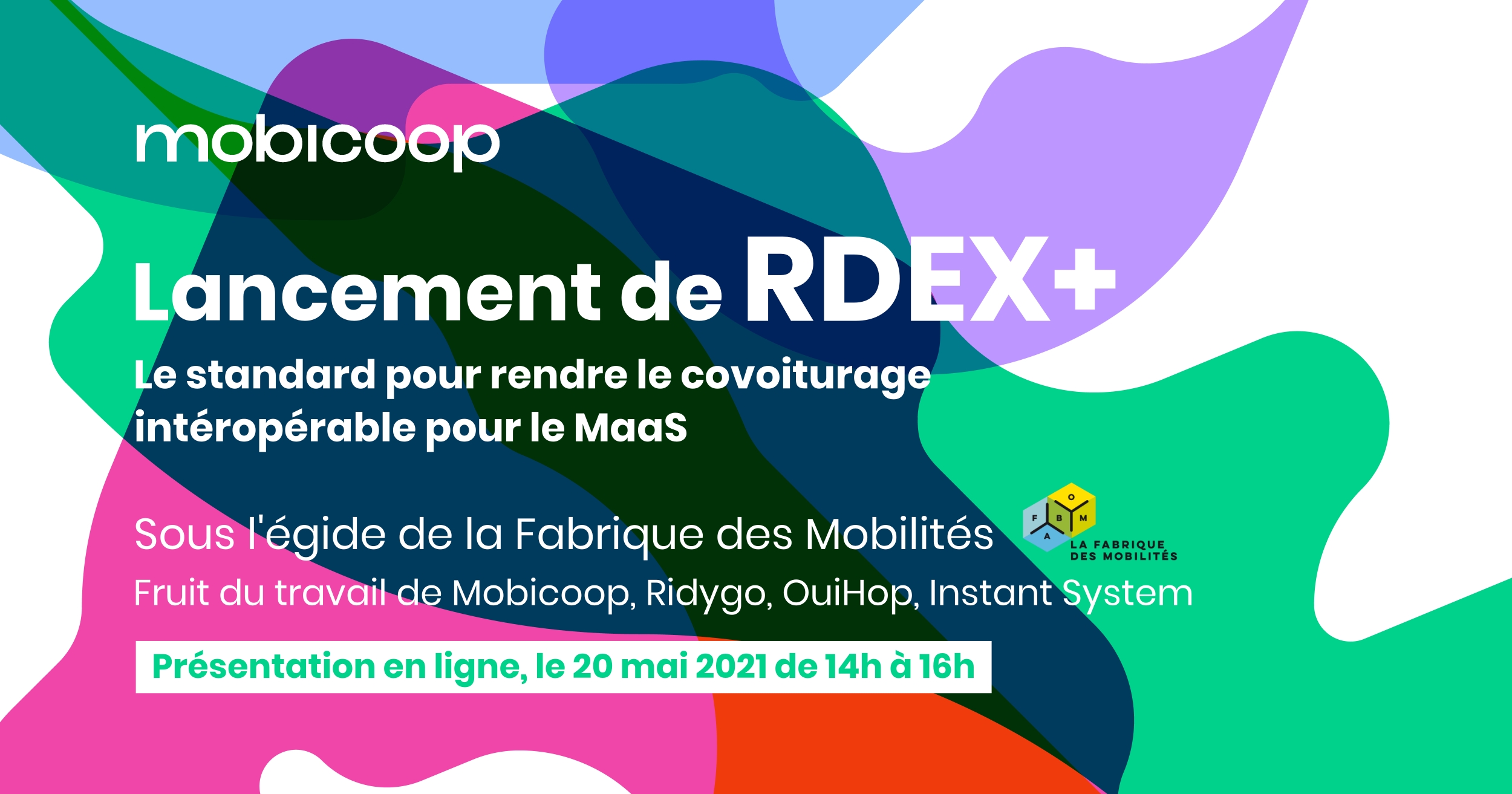 RDEX+, le standard pour rendre le covoiturage interopérable pour le Maas